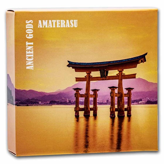 Buy 2021 Cook Islands 3 oz Silver Gods of the World: Amaterasu | APMEX