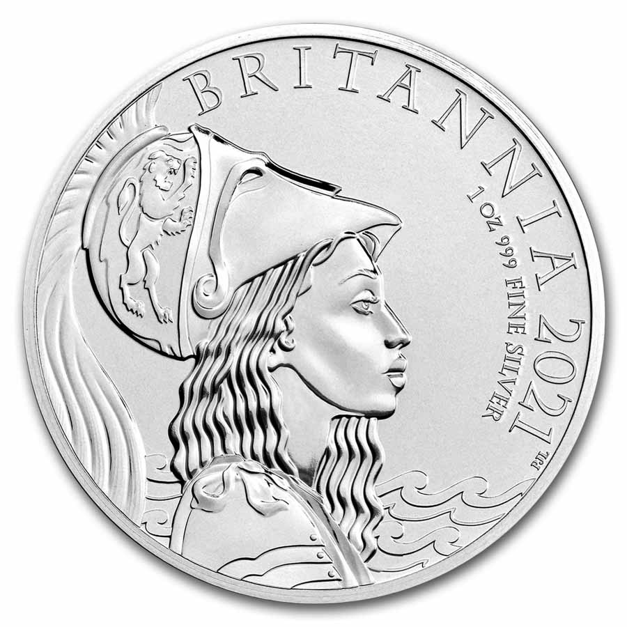 2021 GB 1 oz Silver Britannia BU (Limited Edition) Capsule Only