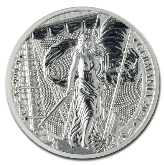 Buy 2021 Germania 1 oz Silver Round MS-70 PCGS | APMEX