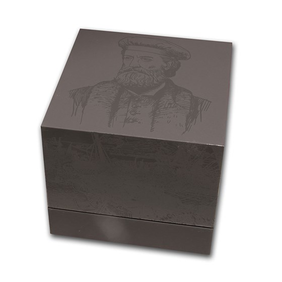 Buy 2021 Gibraltar 1 kilo Silver Journey of Marco Polo Cube Coin | APMEX