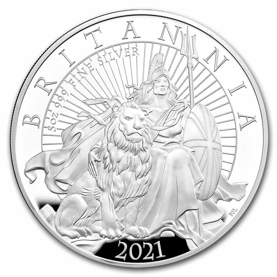 Buy 2021 Great Britain 5 oz Proof Silver Britannia | APMEX