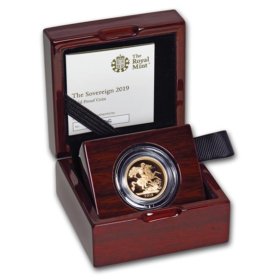 Buy 2019 Great Britain Gold Sovereign Proof (w/Box & COA) | APMEX