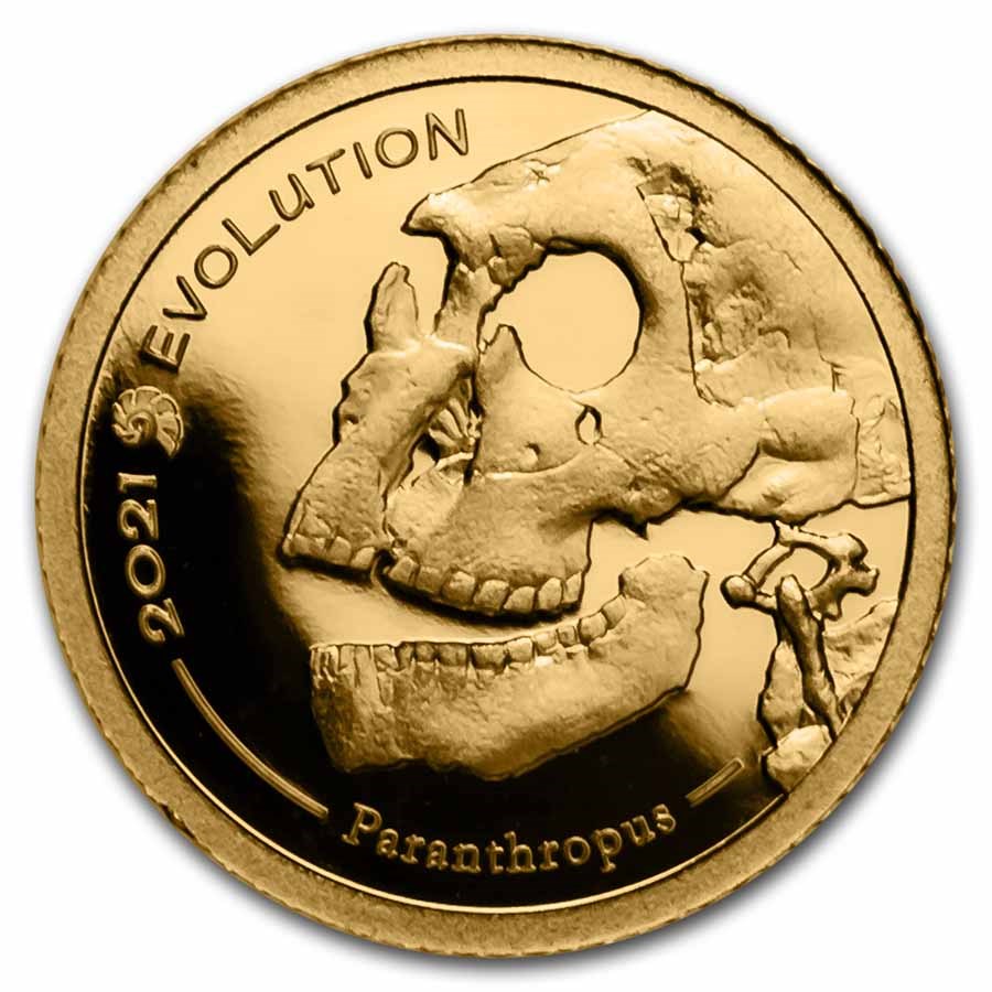 Buy 2021 MN 1/2 gram Prf Au Evo of Life Paranthropus | APMEX