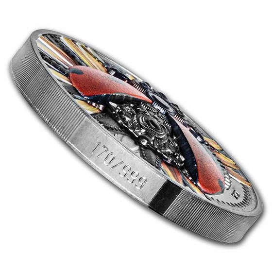 Buy 2021 3 oz Silver Clockwork Mechanical Ladybug | APMEX