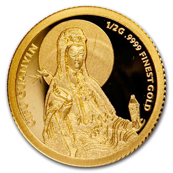 Buy 2021 Niger Gold Proof Guanyin 4-Coin Collection | APMEX