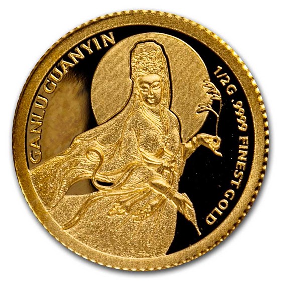 Buy 2021 Niger Gold Proof Guanyin 4-Coin Collection | APMEX