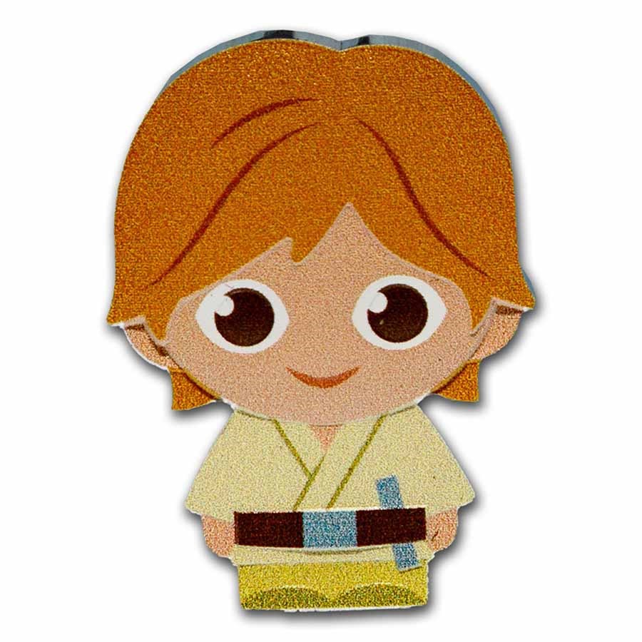Buy 2021 Niue 1 oz Ag Chibi Coin: Luke Skywalker (Broken Capsule) | APMEX