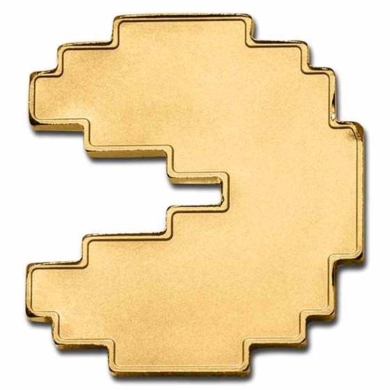 Buy 2021 Niue 1 oz Gold $250 PAC-MAN™ Shaped Coin | APMEX