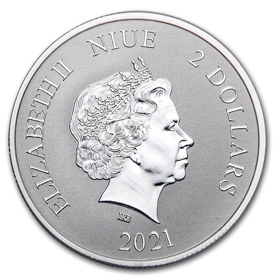 Buy 2021 Niue 1 oz Silver $2 Celestial Animal Turtle MS-70 PCGS (FS ...