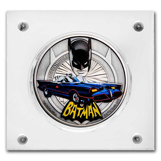 Buy 2021 Niue 1 oz Silver Batmobile Collection: 1966 | APMEX