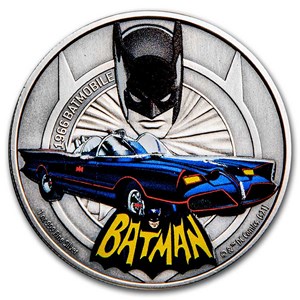 Buy 2021 Niue 1 oz Silver Batmobile Collection: 1966 | APMEX
