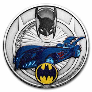Buy 2021 Niue 1 oz Silver Batmobile Collection: 1997 | APMEX