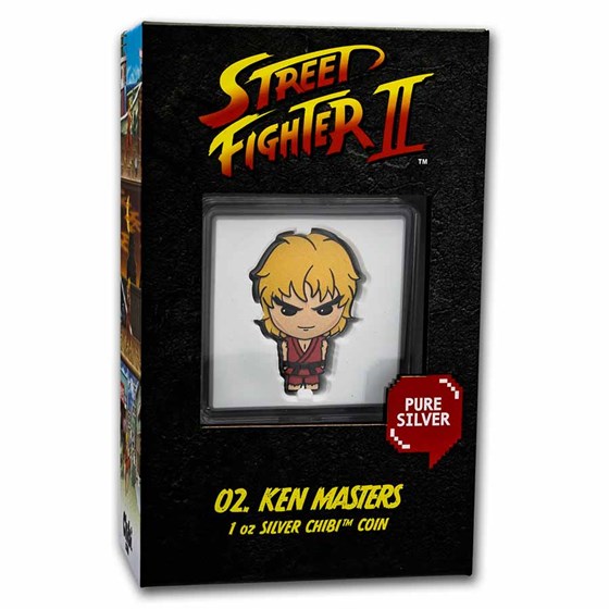 Buy 2021 1 oz Silver Chibi Street Fighter Ken | APMEX