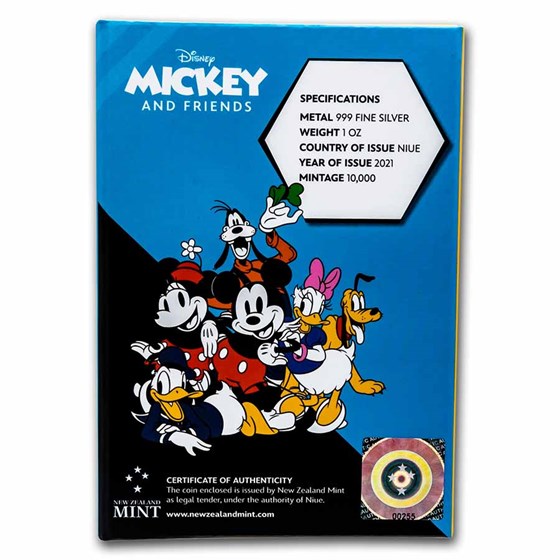 Buy 2021 Niue 1 oz Silver Disney: Pluto Shaped Coin | APMEX