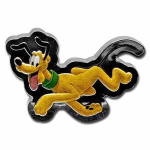Buy 2021 Niue 1 oz Silver Disney: Pluto Shaped Coin | APMEX