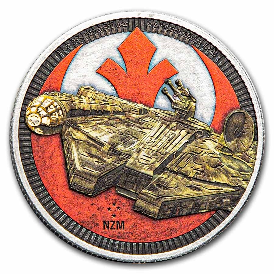 Buy 2021 Niue 1 oz Silver Star Wars Kessel Run (Box & COA) | APMEX
