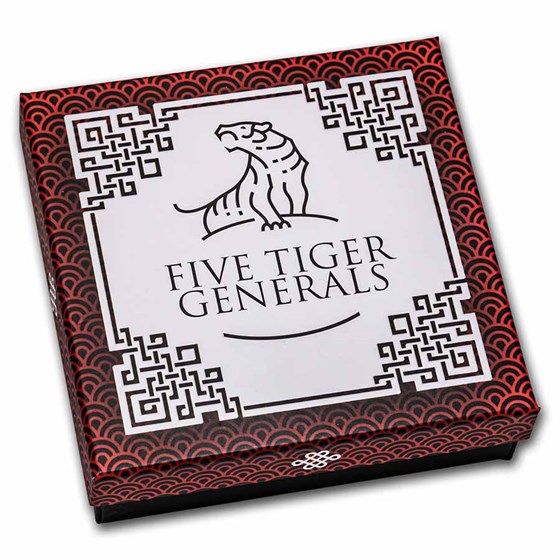 Buy 2021 Niue 3 oz Silver Five Tiger Generals: Zhang Fei | APMEX