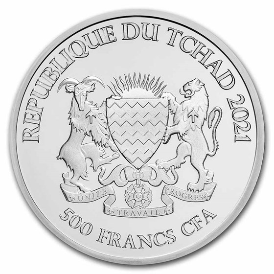 Buy 2021 Rep. of Chad 1 oz Silver Celtic Animals Rabbit (MD® Single ...