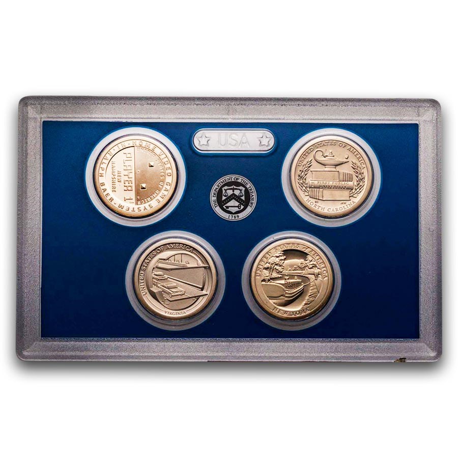 Buy 4-Coin 2021-S Innovation Dollar Reverse Proof Set | APMEX