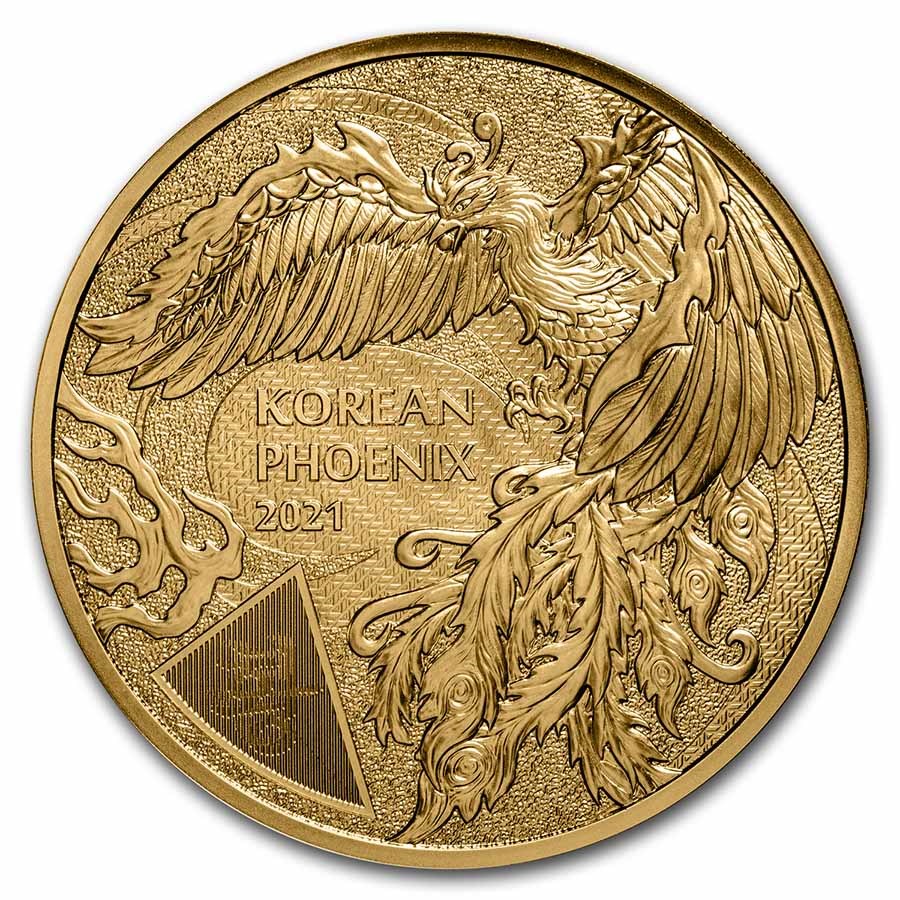 Buy 2021 South Korea 1 oz Gold Phoenix BU | APMEX