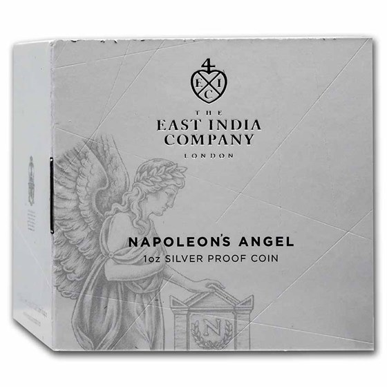 Buy 2021 St. Helena 1 oz Silver £1 Napoleon Angel Proof | APMEX