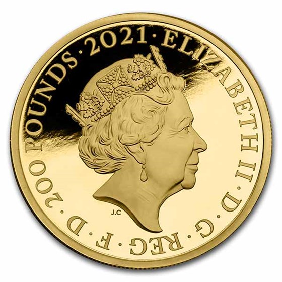 Buy 2021 The Prince Philip, Duke of Edinburgh 2 oz Gold Proof Coin | APMEX