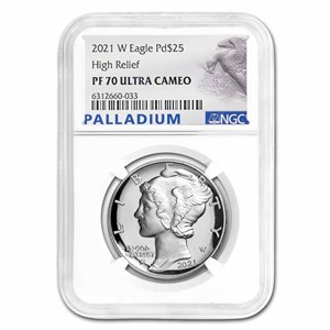 Buy 2021-W 1 oz High Relief Prf Palladium Eagle Coin | APMEX