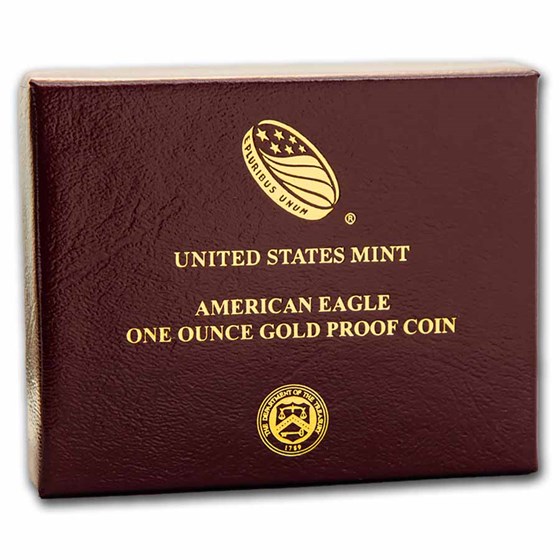 Buy 2021 W 1 oz Proof Gold Eagle Box & COA | APMEX