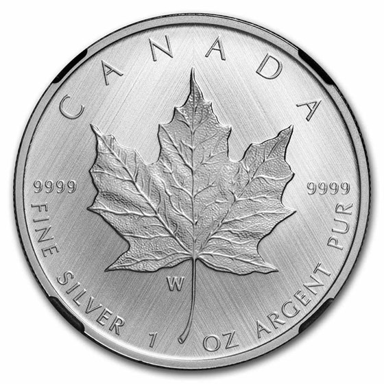 Buy 2021-W Canada 1 oz Silver Maple Leaf Tailored Specimen FR SP-70 | APMEX