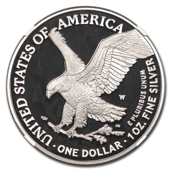 Buy 2021-W Proof American Silver Eagle (Type 2) PF-70 NGC | APMEX