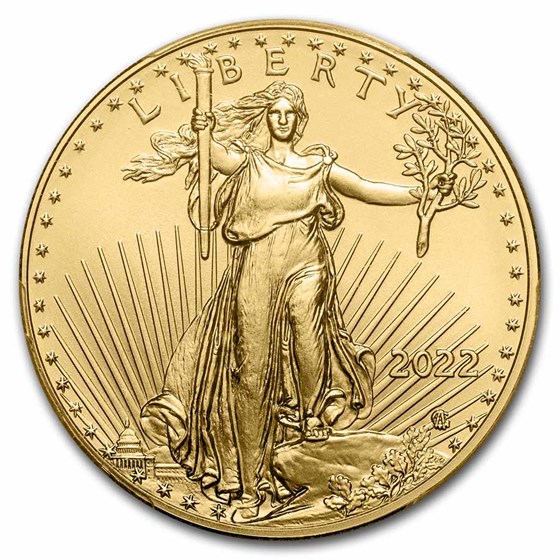 Buy 2022 1 oz American Gold Eagle MS-69 PCGS (Early Issue) | APMEX