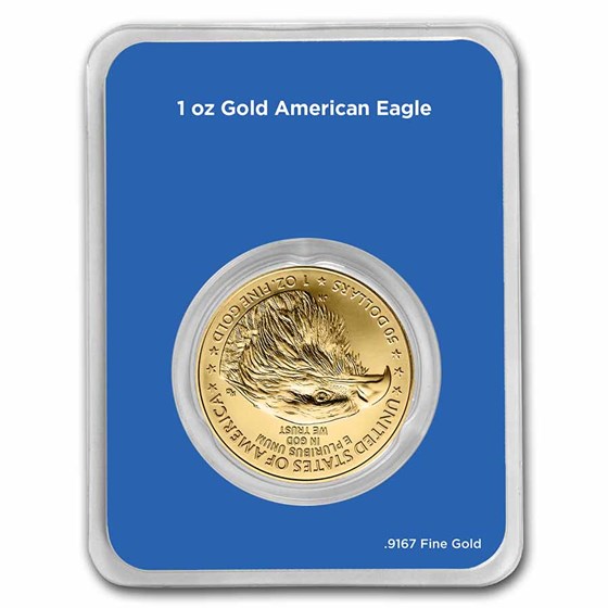 Buy 2022 1 oz American Gold Eagle - w/Starry Night Nativity Card | APMEX