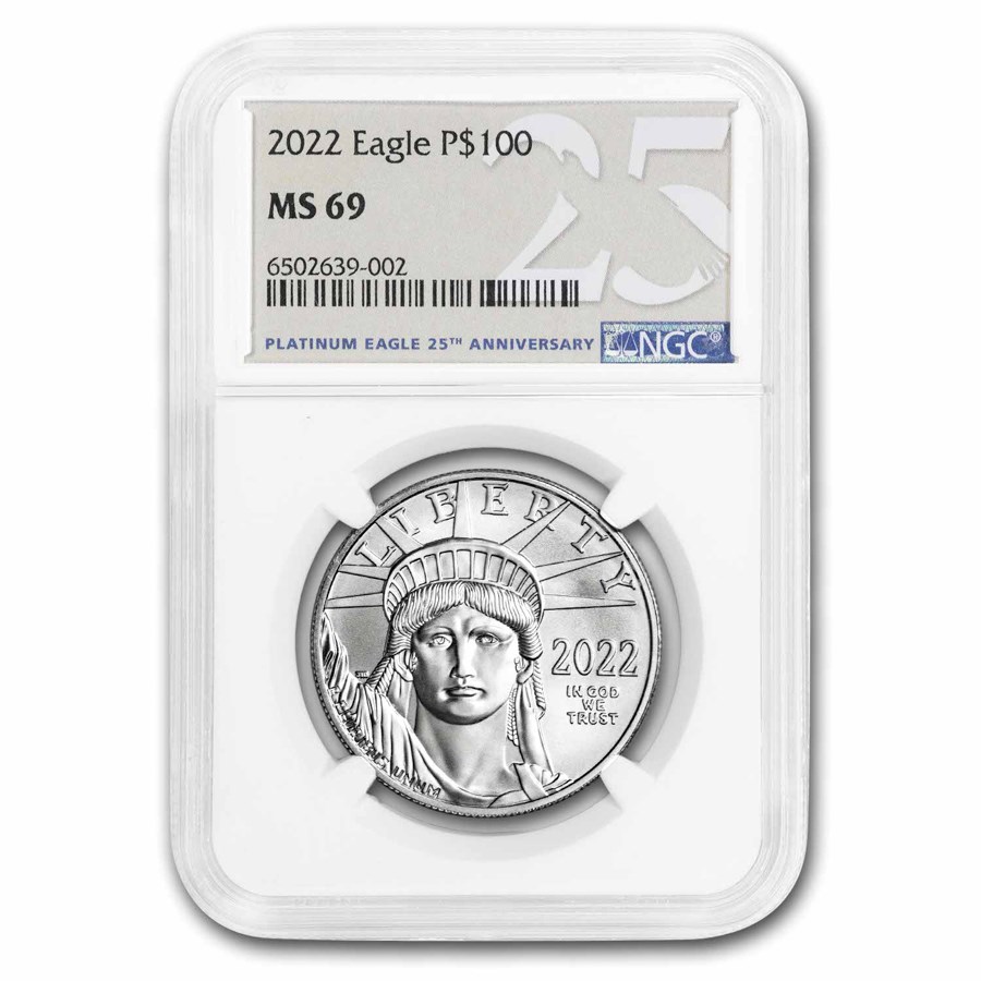 2022 1 oz American Platinum Eagle MS-69 NGC