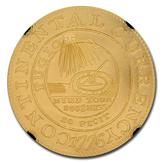 Buy 2022 1 oz Gold Continental Currency PF-70 NGC (Antiqued, FDI) | APMEX