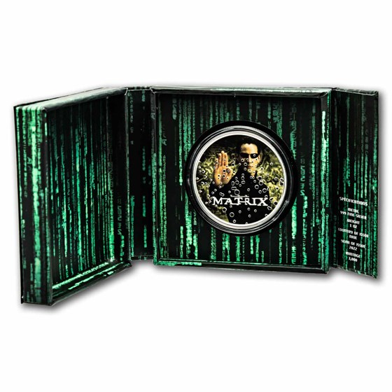 Buy 2022 1 oz Silver Coin $2 The Matrix: The One | APMEX