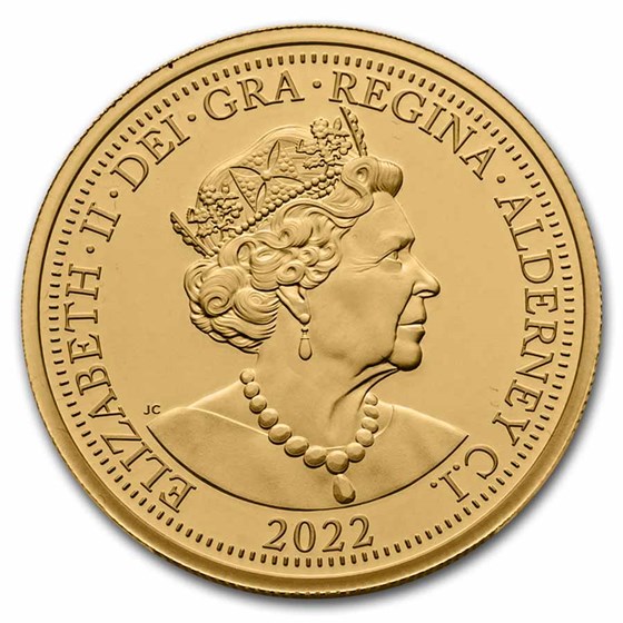 Buy 2022 Alderney 1 oz Gold Four Graces PR-70 PCGS | APMEX