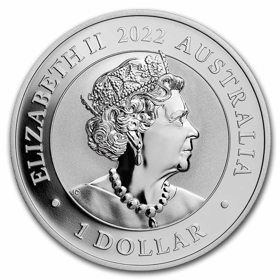 Buy 2022 AUS 1 oz Silver Swan Colorized MS-70 PCGS (FS, Swan Label) | APMEX