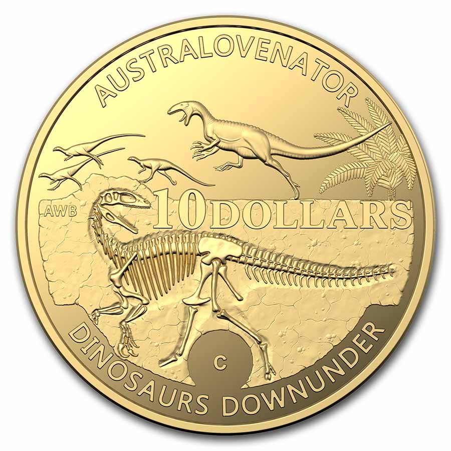 Buy 2022 Australia $10 Proof Gold Dinosaurs | APMEX