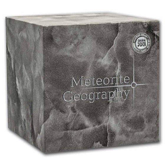 Buy 2022 Cameroon 50 gram Silver Meteorite Geography; Tenham | APMEX