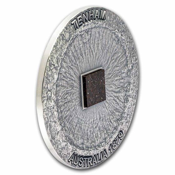 Buy 2022 Cameroon 50 gram Silver Meteorite Geography; Tenham | APMEX