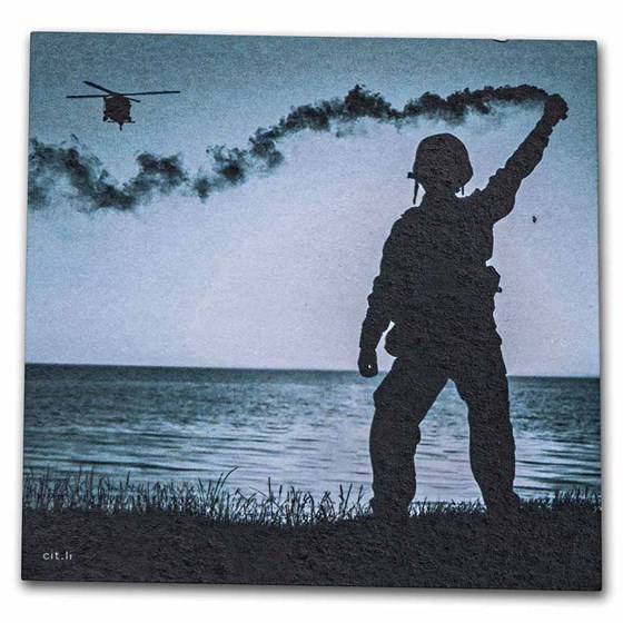 Buy 2022 Cook Islands 1 kilo Silver Real Heroes: Special Forces | APMEX