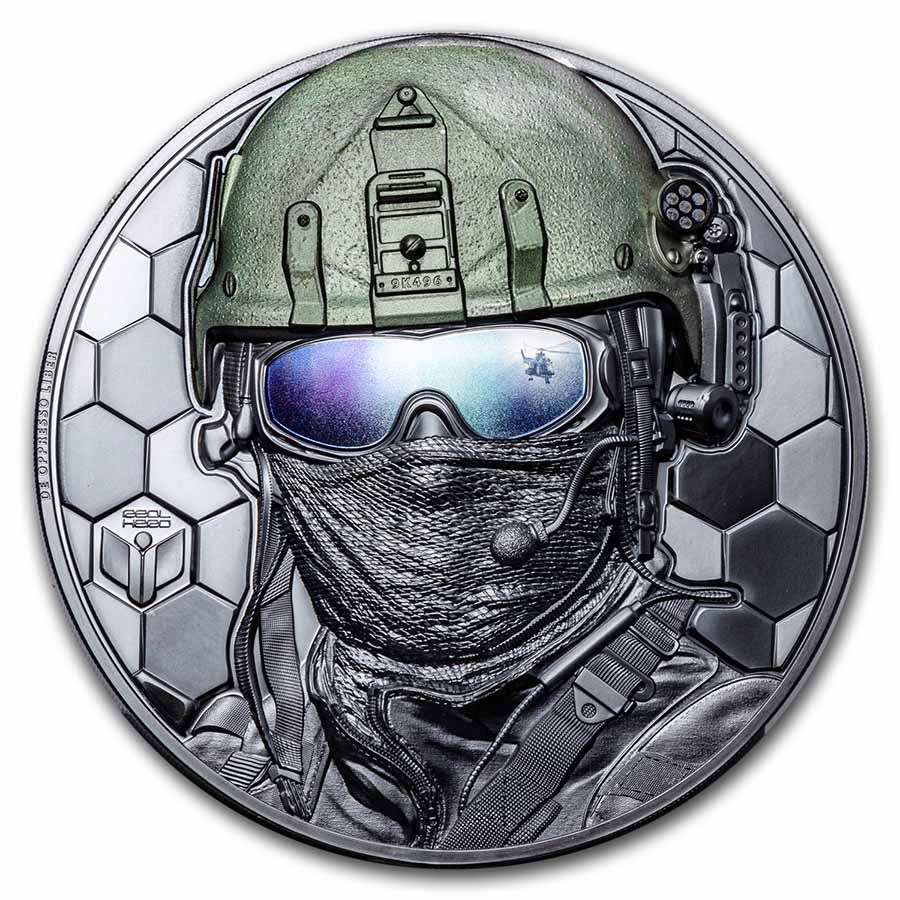 Buy 2022 Cook Islands 1 kilo Silver Real Heroes: Special Forces | APMEX