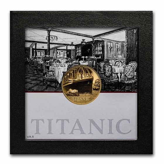 Buy 2022 Cook Islands 1 oz Gold High Relief Titanic | APMEX
