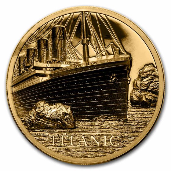 Buy 2022 Cook Islands 1 oz Gold High Relief Titanic | APMEX