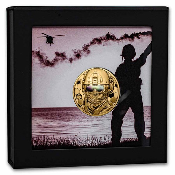 Buy 2022 Cook Islands 1 oz Gold Real Heroes: Special Forces | APMEX