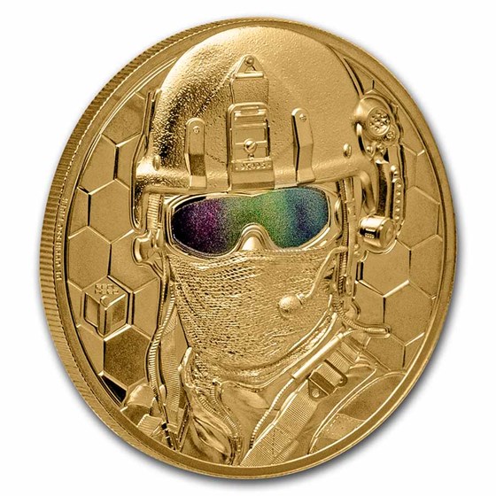 Buy 2022 Cook Islands 1 oz Gold Real Heroes: Special Forces | APMEX
