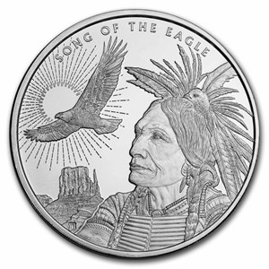 Buy 2022 Cook Islands 1 oz Silver Song of the Eagle | APMEX