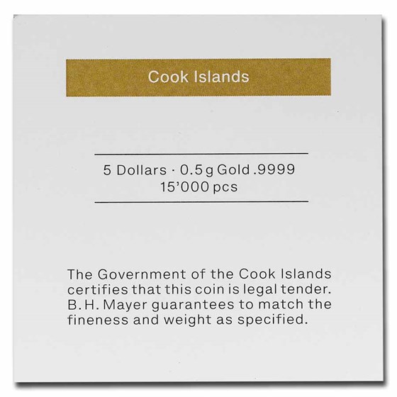 Buy 2022 Cook Islands Gold Ancient Greece: Ptolemaios I | APMEX