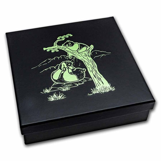 Buy 2022 Fiji 1 kilo Silver Giant Panda Spade Shaped Coin | APMEX