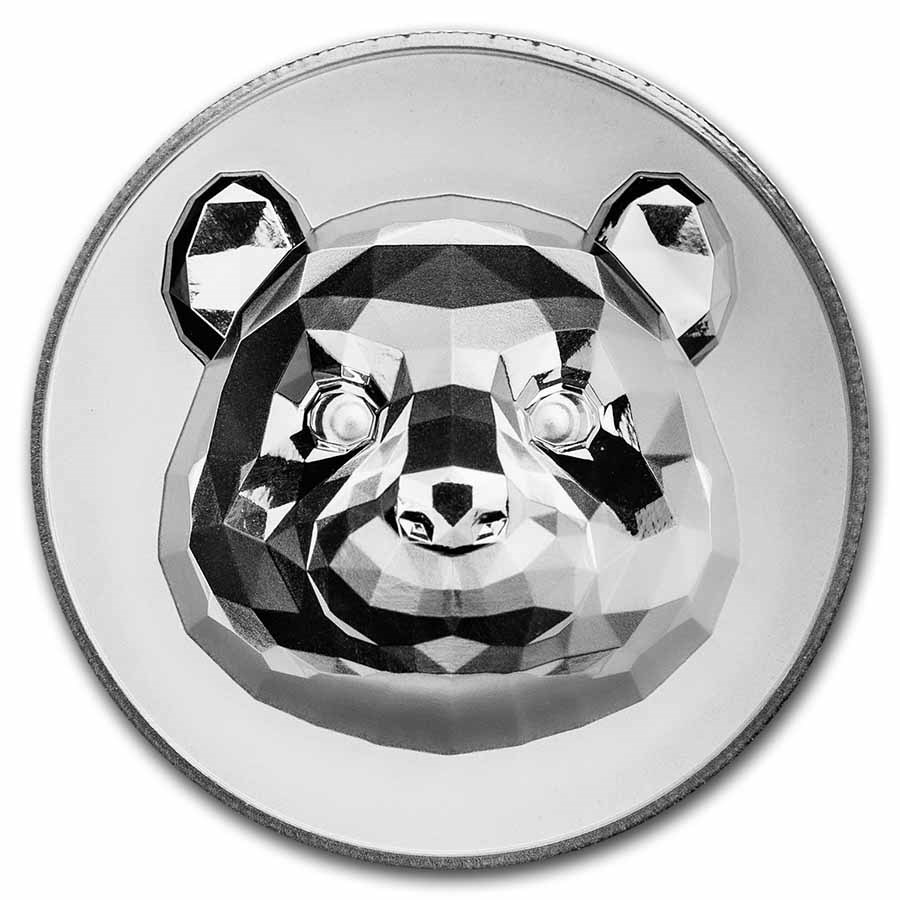 Buy 2022 Fiji 1 oz Silver Ultra High Relief 3D Panda | APMEX